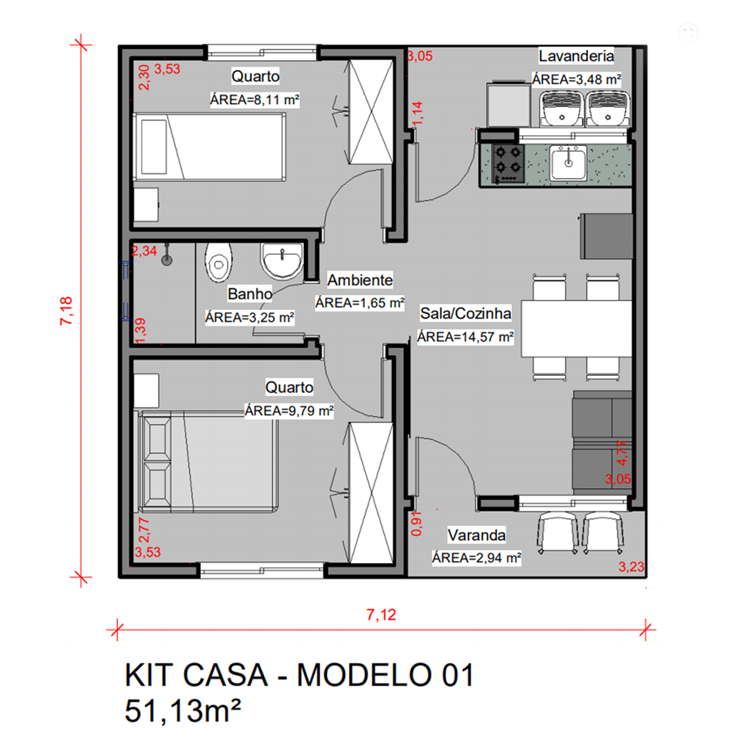 KIT CASA 1 – ICF